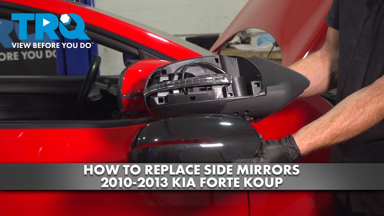 How to Replace Side Mirrors 2010-2013 Kia Forte Koup | 1A Auto
