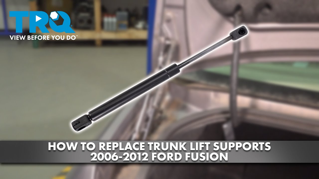 How to Replace Trunk Lid Lift Supports 2006-2012 Ford Fusion | 1A Auto