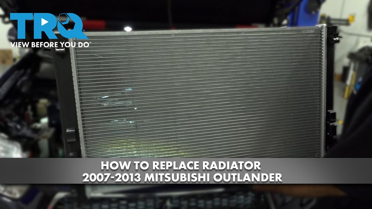 How to Replace Radiator 2007-2013 Mitsubishi Outlander | 1A Auto
