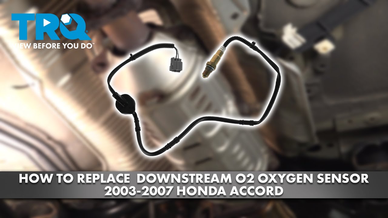 How to Replace Downstream O2 Oxygen Sensor 2003-2007 Honda Accord | 1A Auto