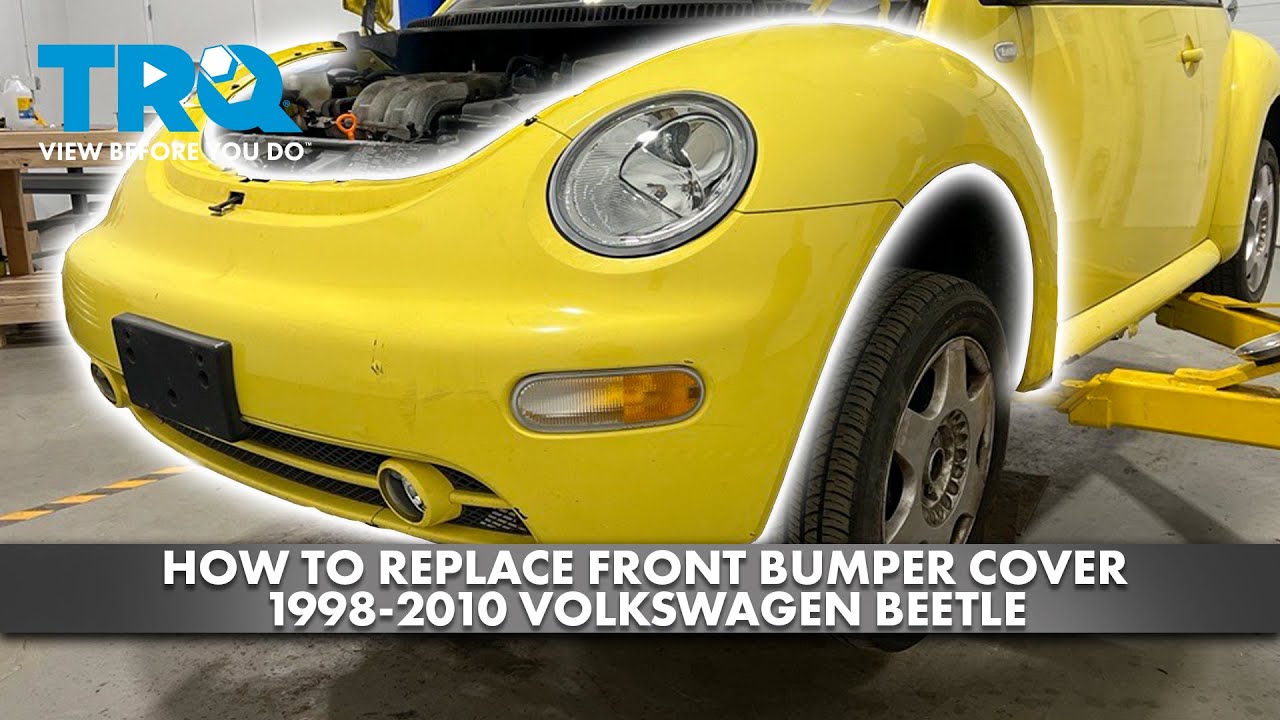How to Replace Front Bumper Cover 1998-2010 Volkswagen Beetle | 1A Auto