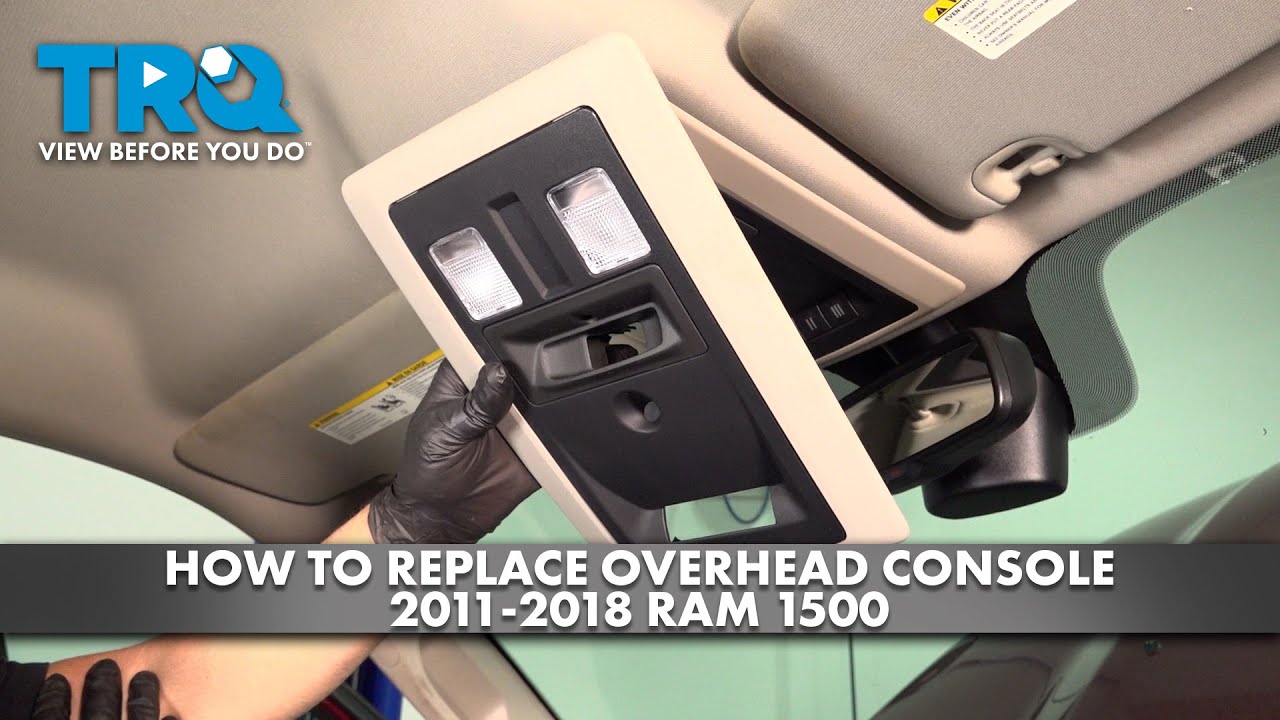 How to Replace Overhead Console 2011-2018 Ram 1500 | 1A Auto