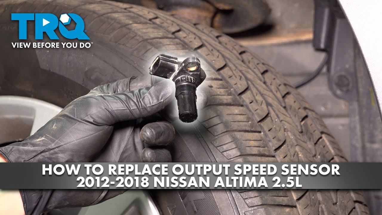 How to Replace Output Speed Sensor 2012-2018 Nissan Altima 25L | 1A Auto