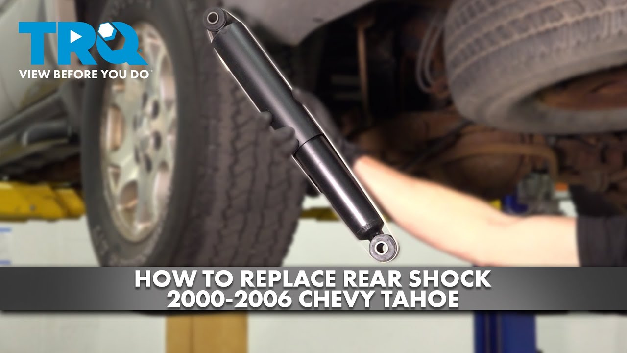 How to Replace Rear Shock 2000-2006 Chevy Tahoe | 1A Auto