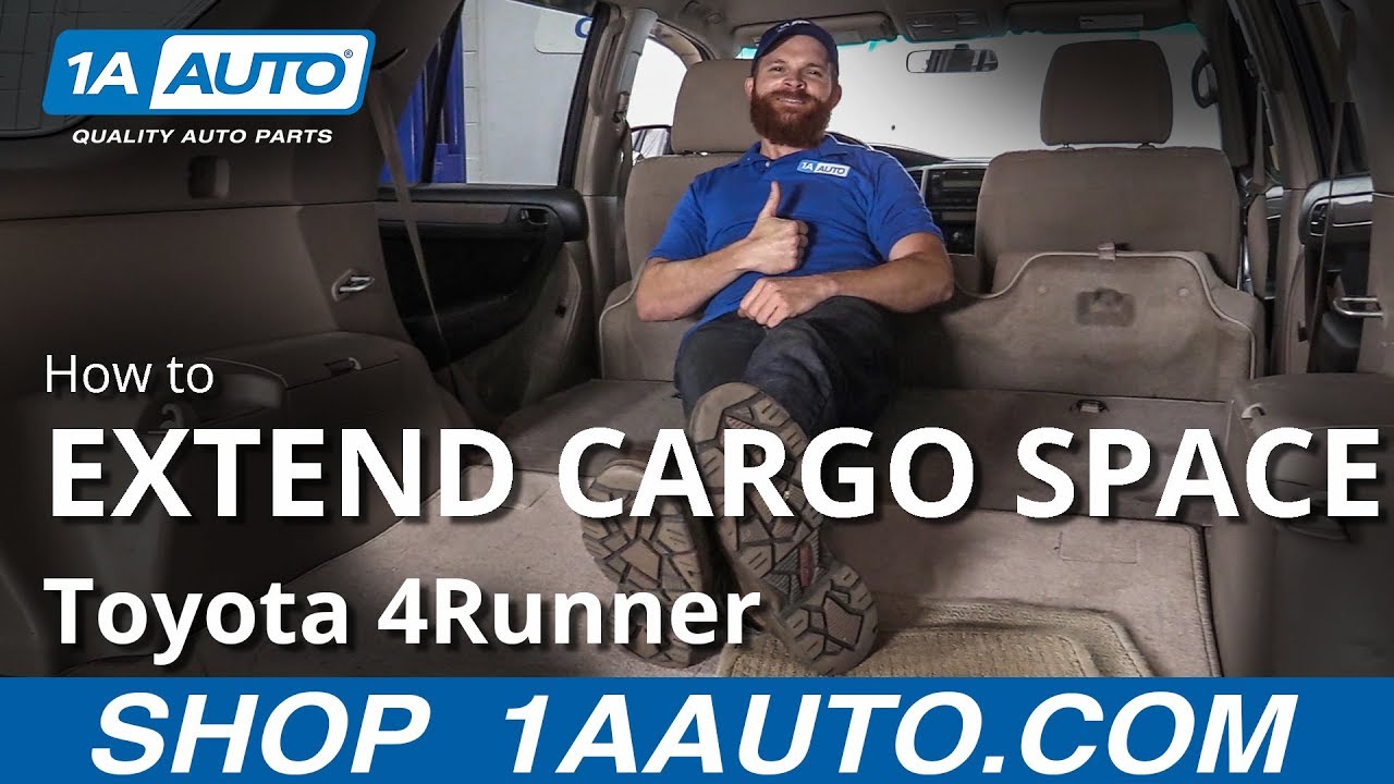 How to Extend Cargo Area 2002-09 Toyota 4Runner | 1A Auto