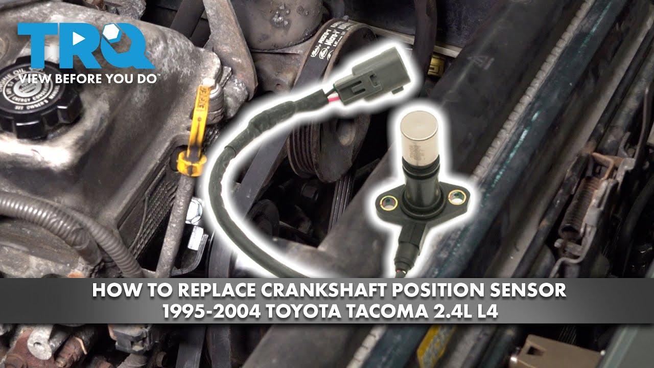 How to Replace Crankshaft Position Sensor 1995-2004 Toyota Tacoma 24L L4 | 1A Auto