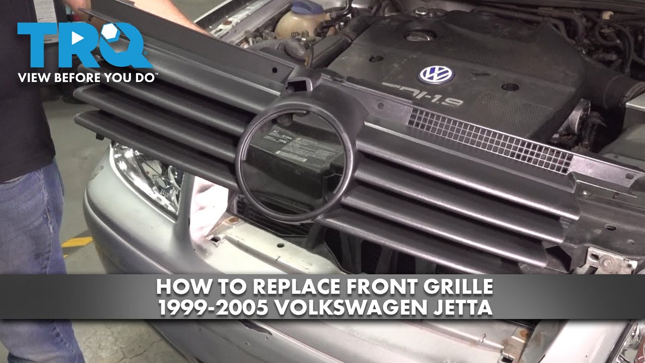How to Replace Front Grille 1999-2005 Volkswagen Jetta | 1A Auto