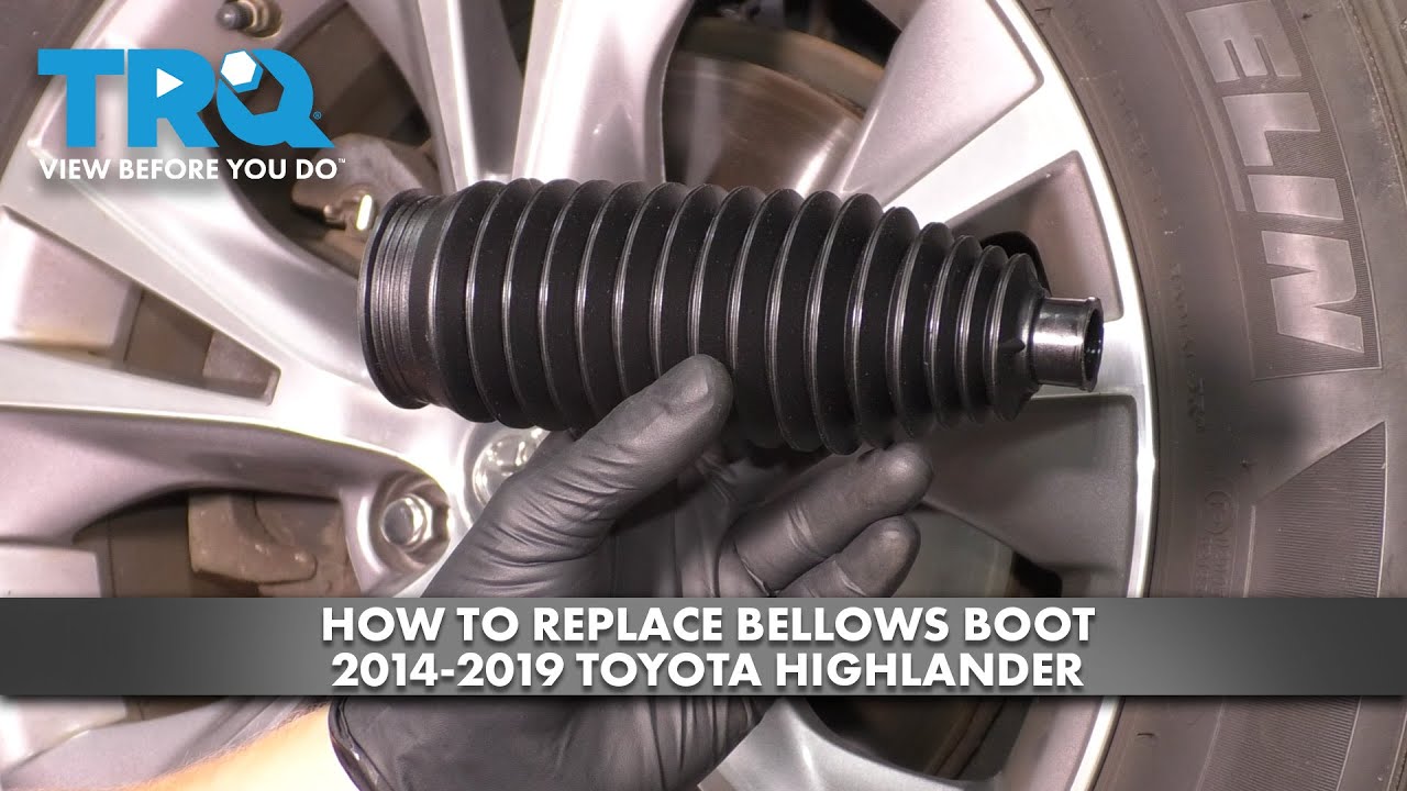 How to Replace Bellows Boot 2014-2019 Toyota Highlander | 1A Auto