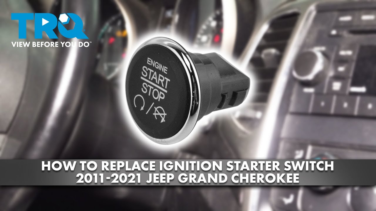 How to Replace Ignition Starter Switch 2011-2021 Jeep Grand Cherokee ...
