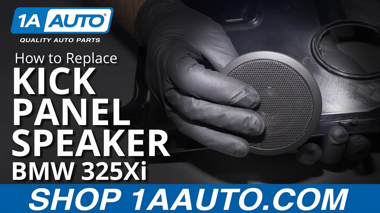 How to Replace Kick Panel Speaker 1997-2006 BMW 325Xi | 1A Auto