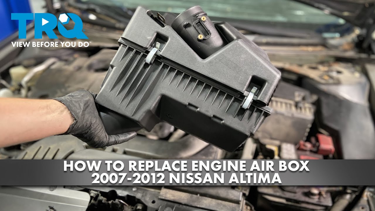 How to Replace Engine Air Box 2007-2012 Nissan Altima | 1A Auto