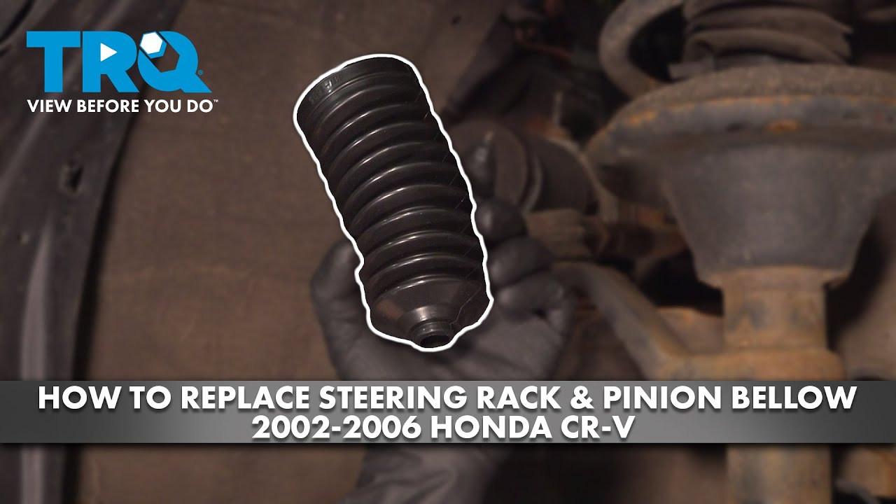 How to Replace Steering Rack Pinion Bellow 2002-2006 Honda CR-V | 1A Auto