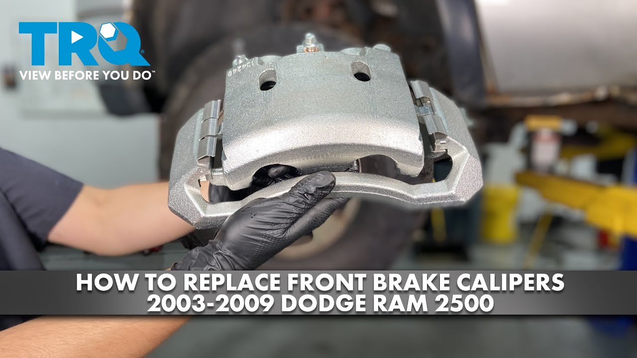 How to Replace Front Brake Calipers 2003-2009 Dodge Ram 2500 | 1A Auto
