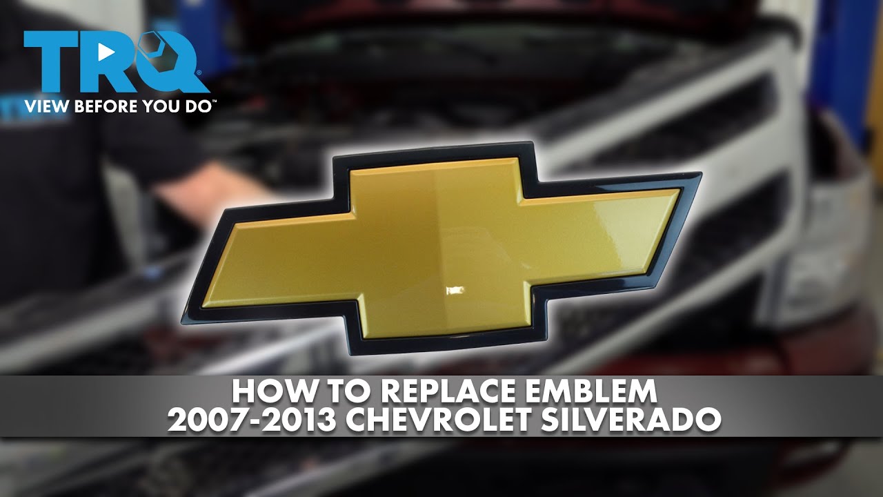 How to Replace Emblem 2007-2013 Chevrolet Silverado | 1A Auto