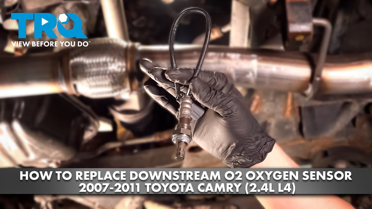 How to Replace Downstream O2 Oxygen Sensor 2007-2011 Toyota Camry 24L L4 | 1A Auto