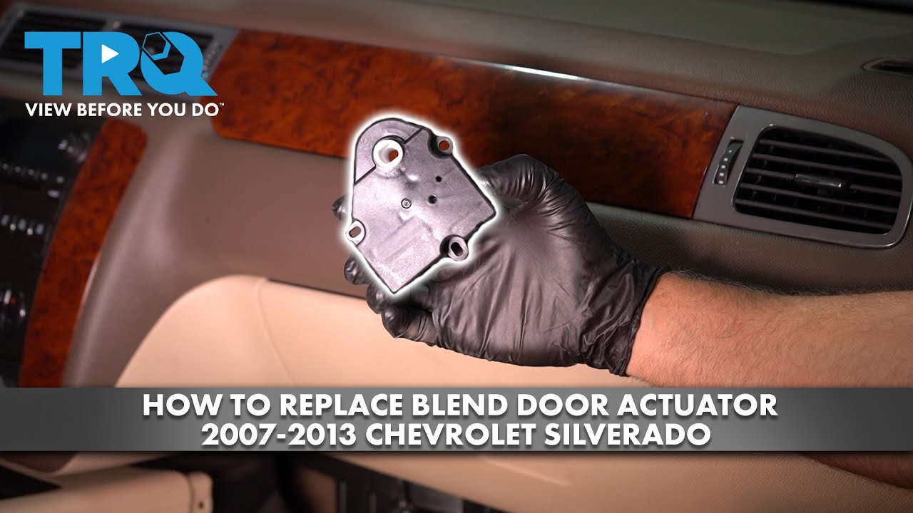 How to Replace Passenger and Drivers Side Blend Door Actuators 2007 ...