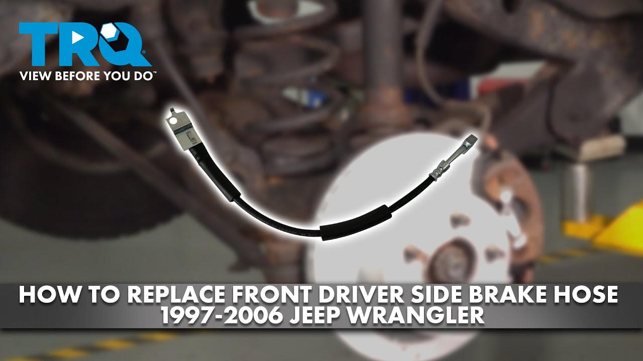 How to Replace Front Brake Hoses 1997-2006 Jeep Wrangler | 1A Auto