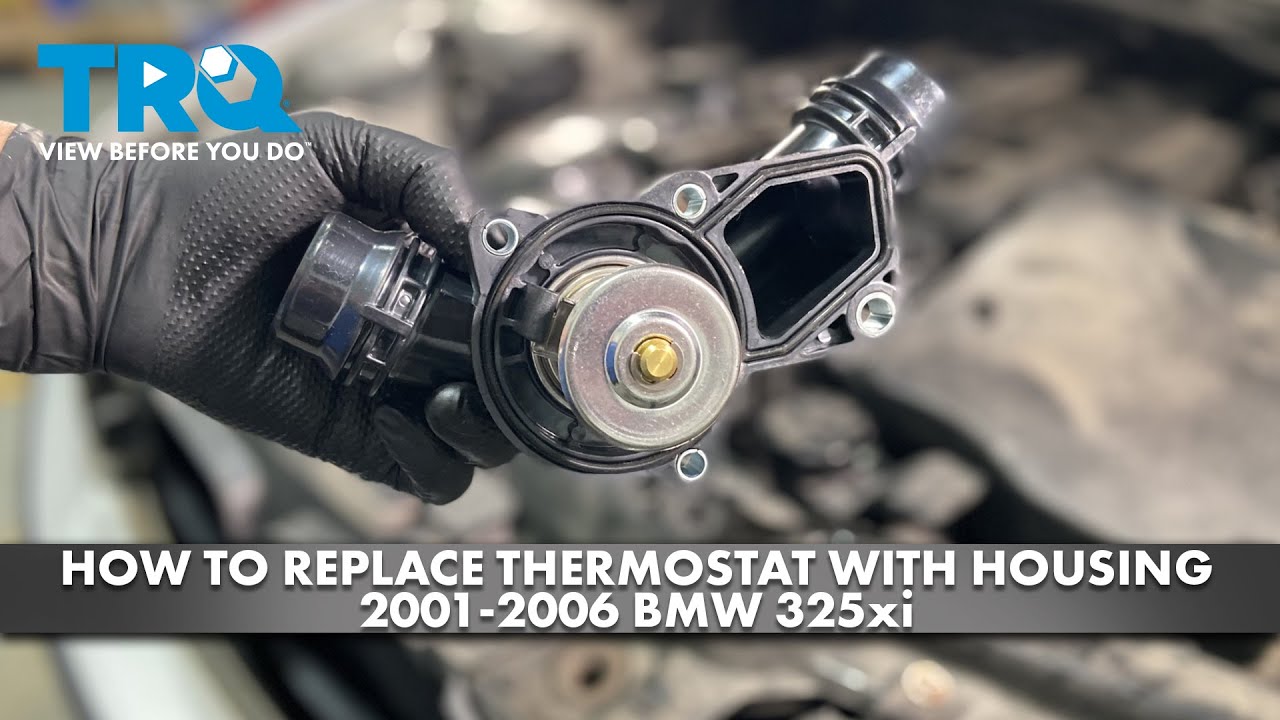 How to Replace Thermostat With Housing 2001-2006 BMW 325xi | 1A Auto