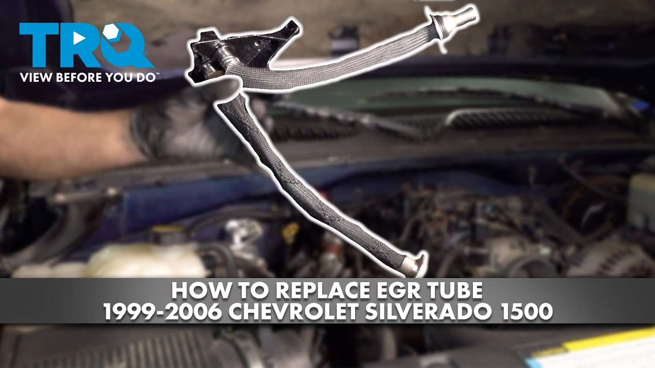 How to Replace EGR Tube 1999-2006 Chevrolet Silverado 1500 | 1A Auto