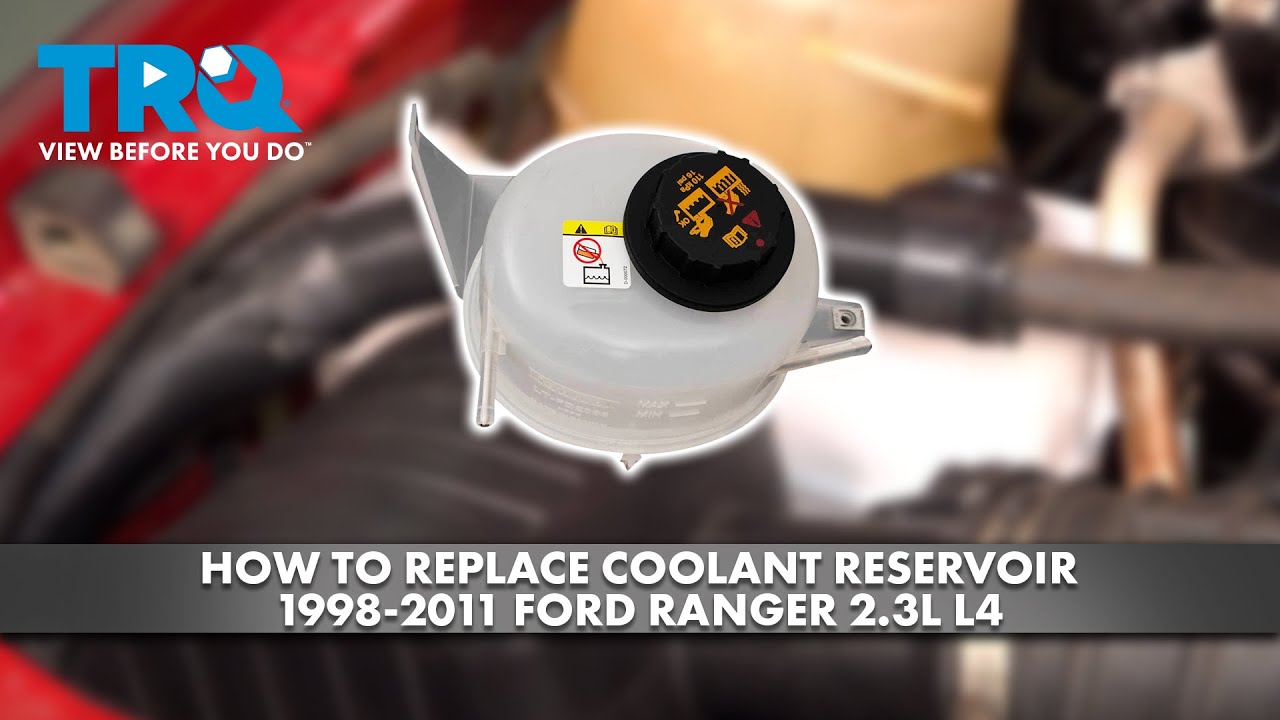 How to Replace Coolant Reservoir 1998-2011 Ford Ranger 23L L4 | 1A Auto