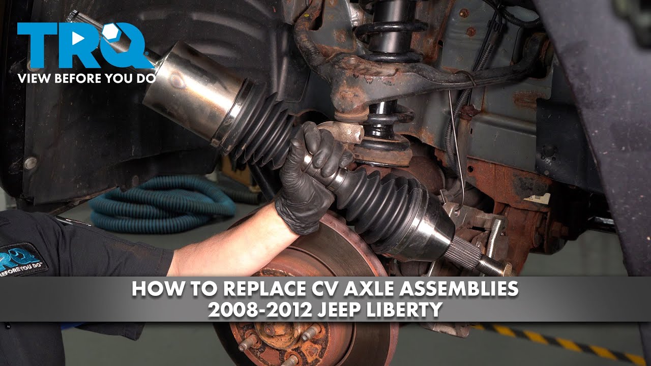 How to Replace Front CV Axle Assemblies 2008-2012 Jeep Liberty | 1A Auto