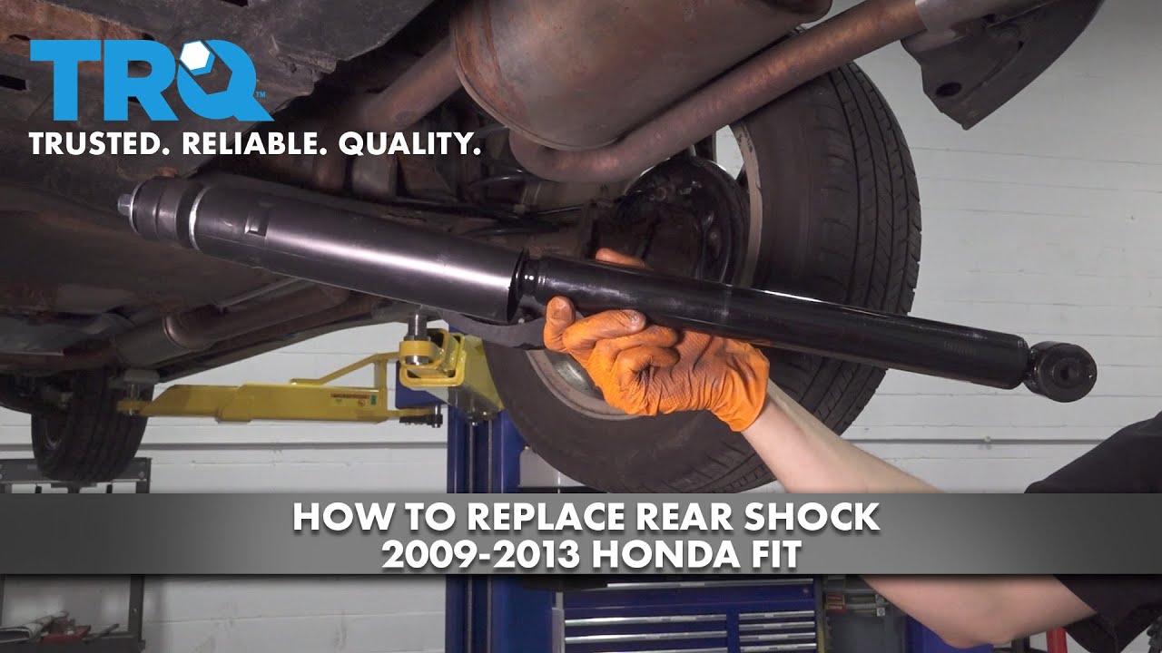 How to Replace Rear Shock 2009-2014 Honda Fit | 1A Auto