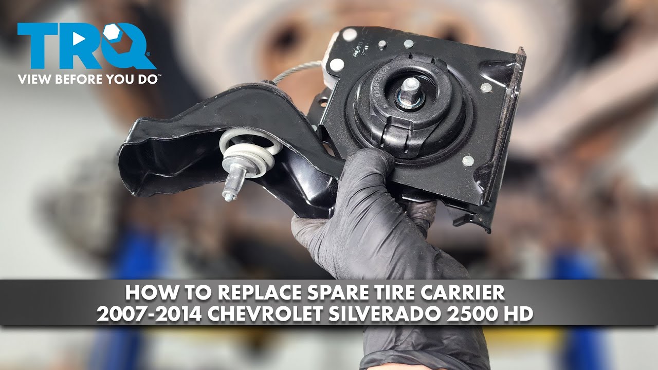 How to Replace Spare Tire Carrier 2007-2014 Chevrolet Silverado 2500 HD | 1A Auto