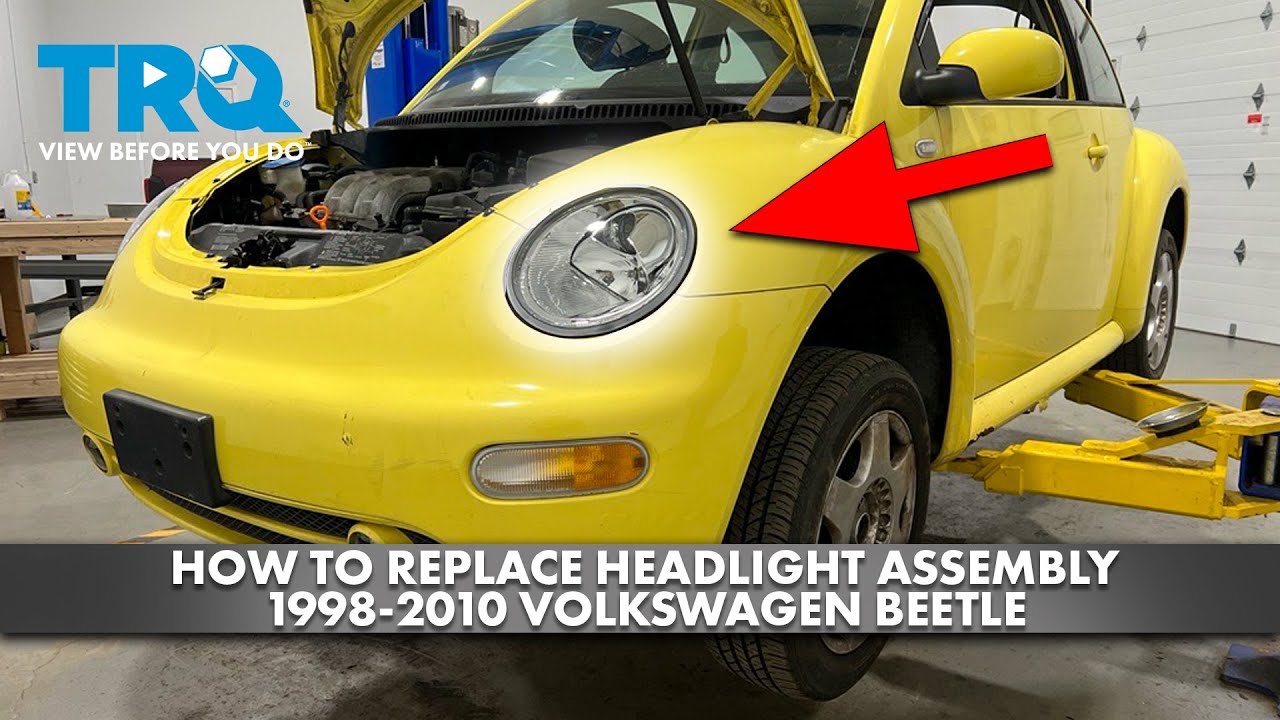 How to Replace Headlight Assembly 1998-2010 Volkswagen Beetle | 1A Auto
