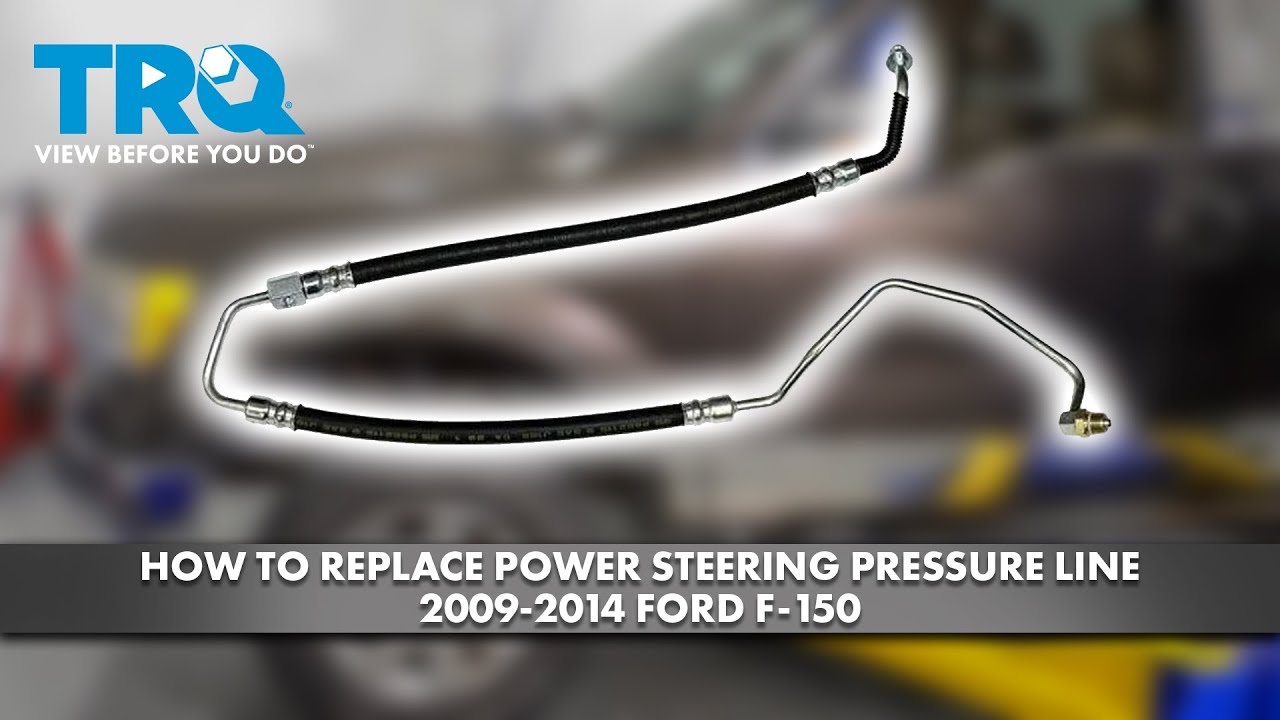 How to Replace Power Steering Pressure Line 2009-2014 Ford F-150 | 1A Auto