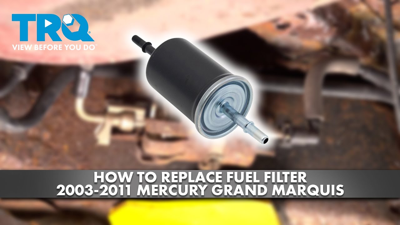 How to Replace Fuel Filter 2003-2011 Mercury Grand Marquis | 1A Auto