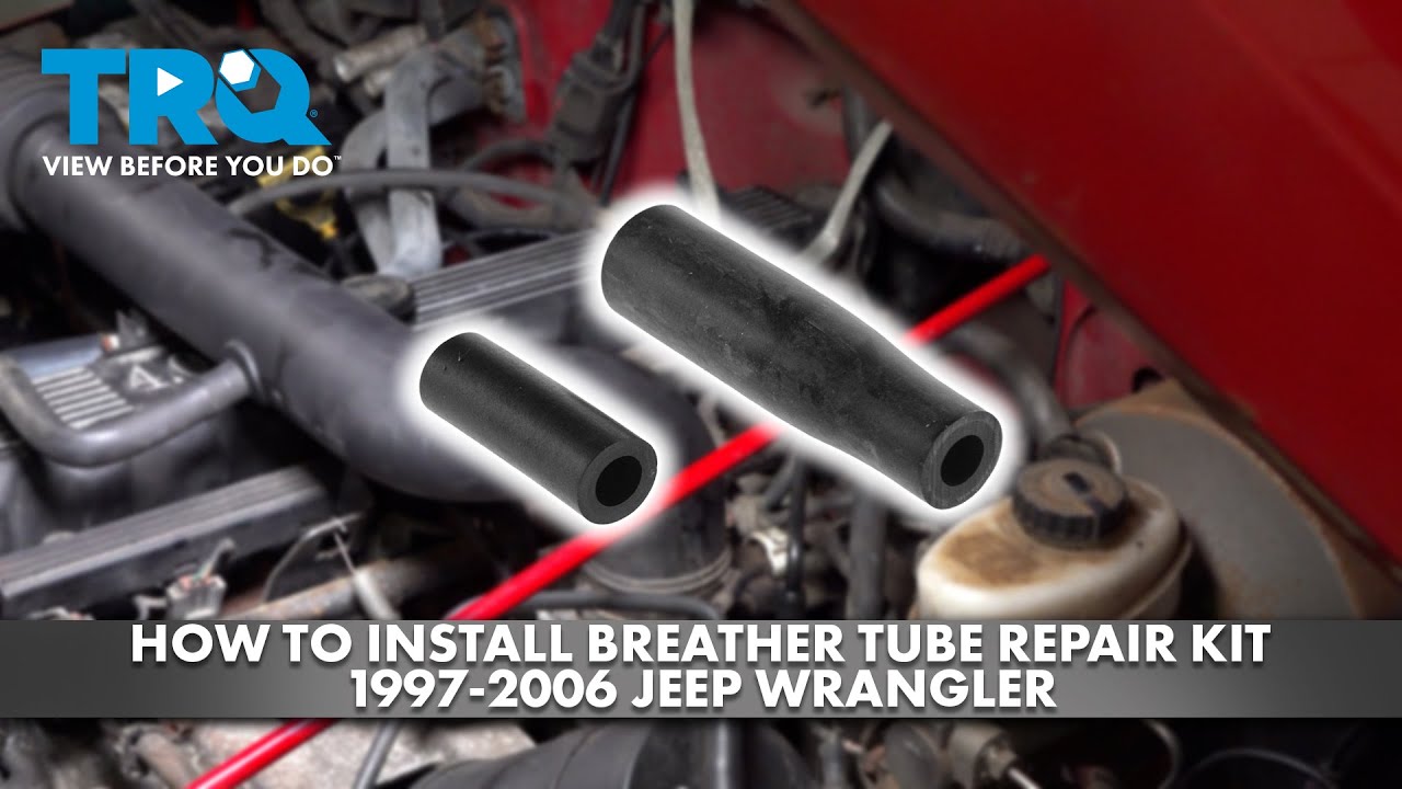 How to Install Breather Tube Repair Kit 1997-2006 Jeep Wrangler | 1A Auto