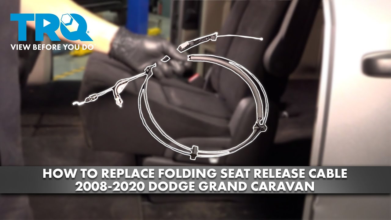 How to Replace Folding Seat Release Cable 2008-2020 Dodge Grand Caravan ...