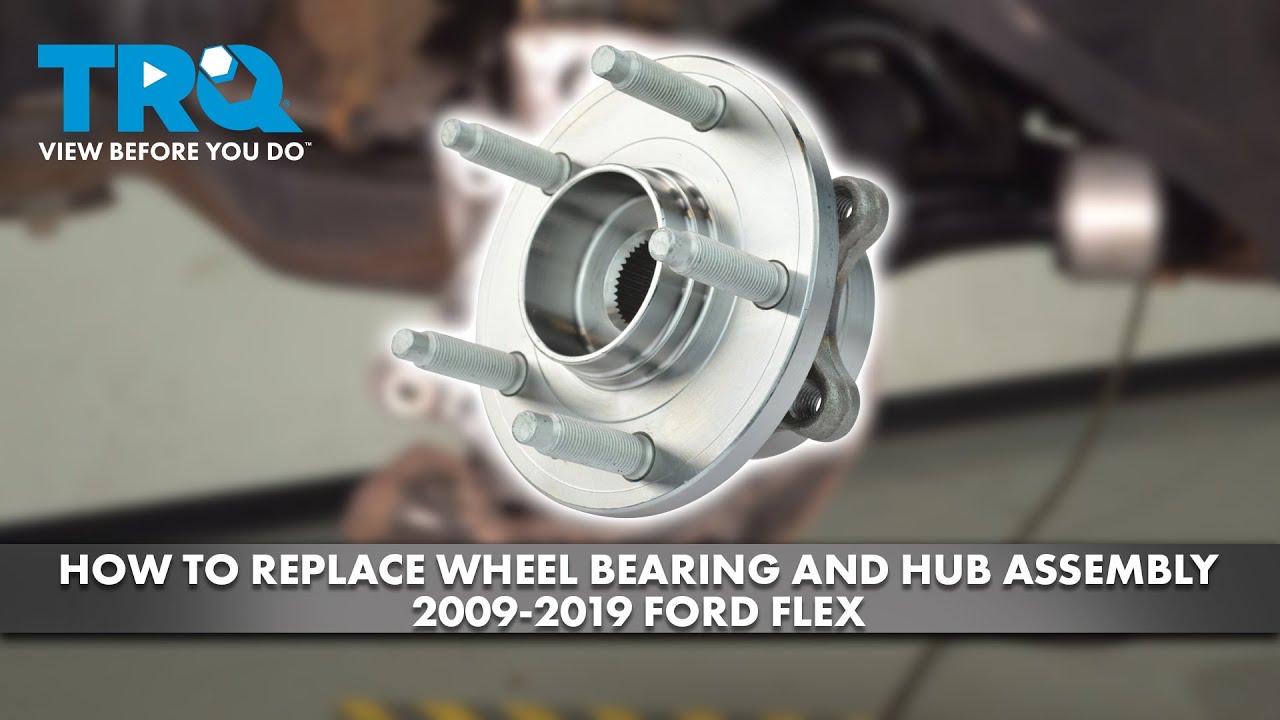 How to Replace Wheel Bearing And Hub Assembly 2009-2019 Ford Flex | 1A Auto