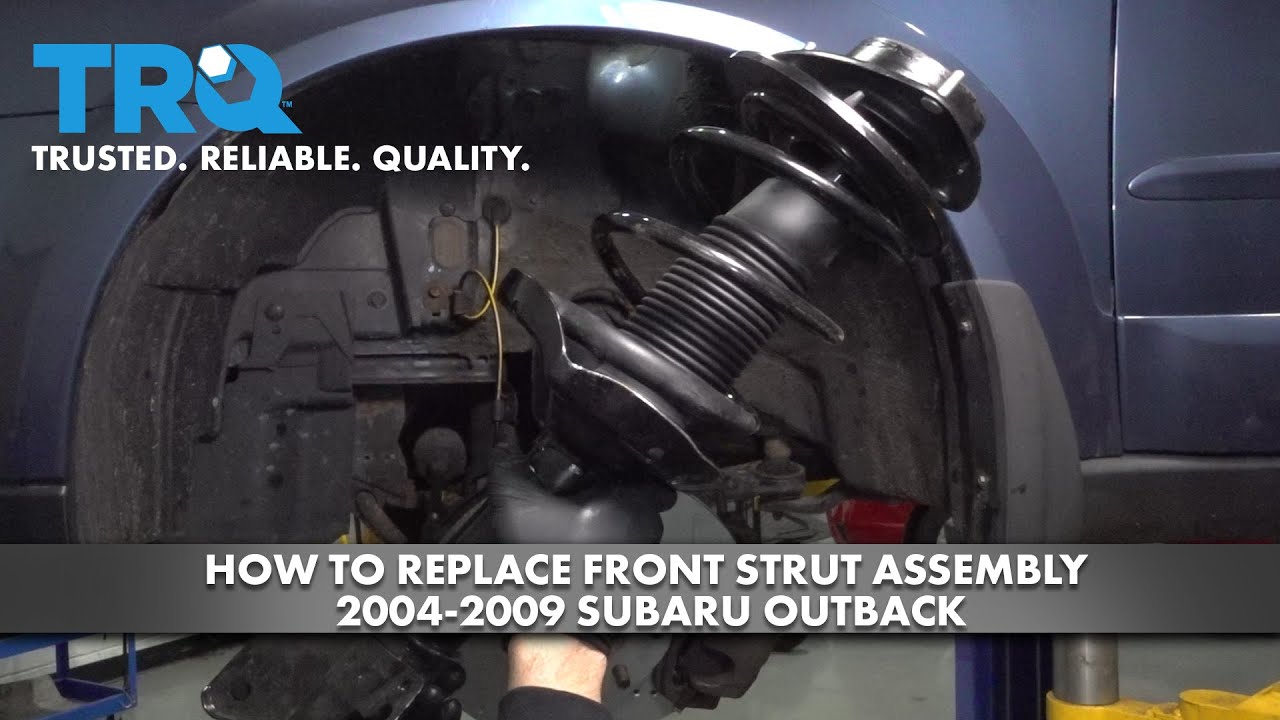 How to Replace Front Strut Assembly 2004-2009 Subaru Outback | 1A Auto