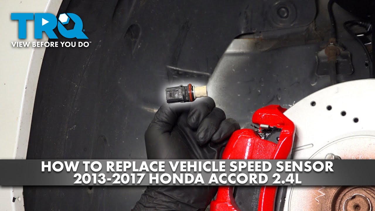 How to Replace Vehicle Speed Sensor 2013-2017 Honda Accord 24L | 1A Auto