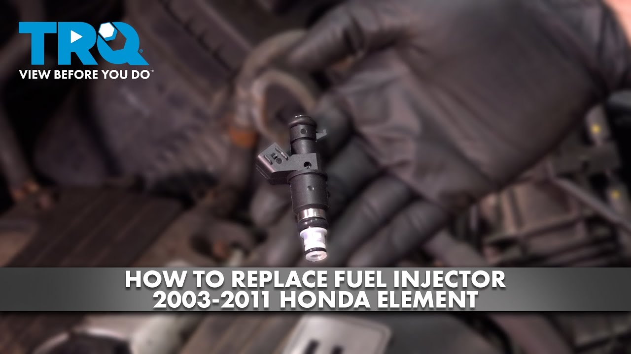 How To Replace Fuel Injector 2003 2011 Honda Element 1a Auto