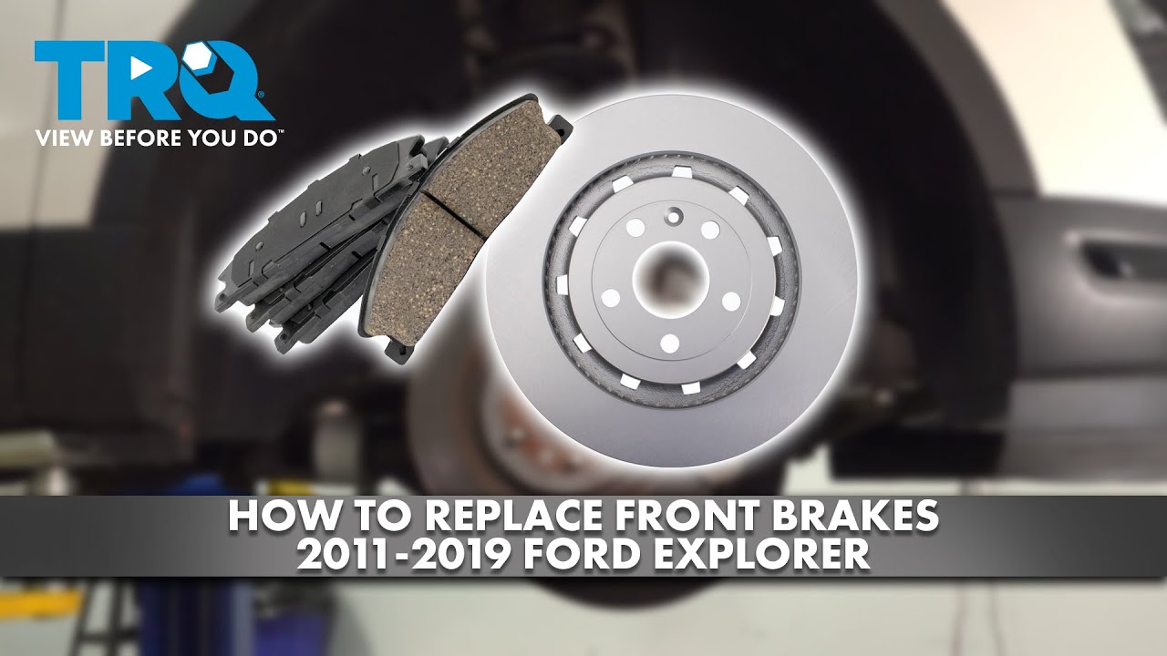 How to Replace Front Brakes 2011-2019 Ford Explorer | 1A Auto