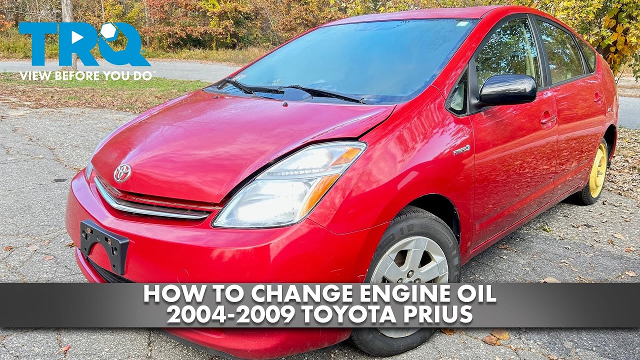 How to Change Engine Oil 2004-2009 Toyota Prius | 1A Auto