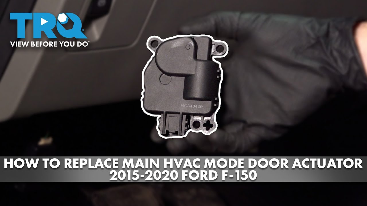 How to Replace Main HVAC Mode Door Actuator 2015-2020 Ford F-150 | 1A Auto