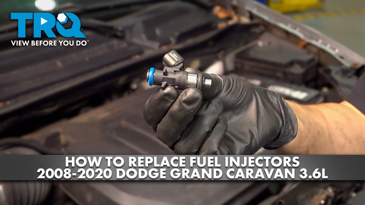 How to Replace Fuel Injectors 2008-2020 Dodge Grand Caravan 36L | 1A Auto