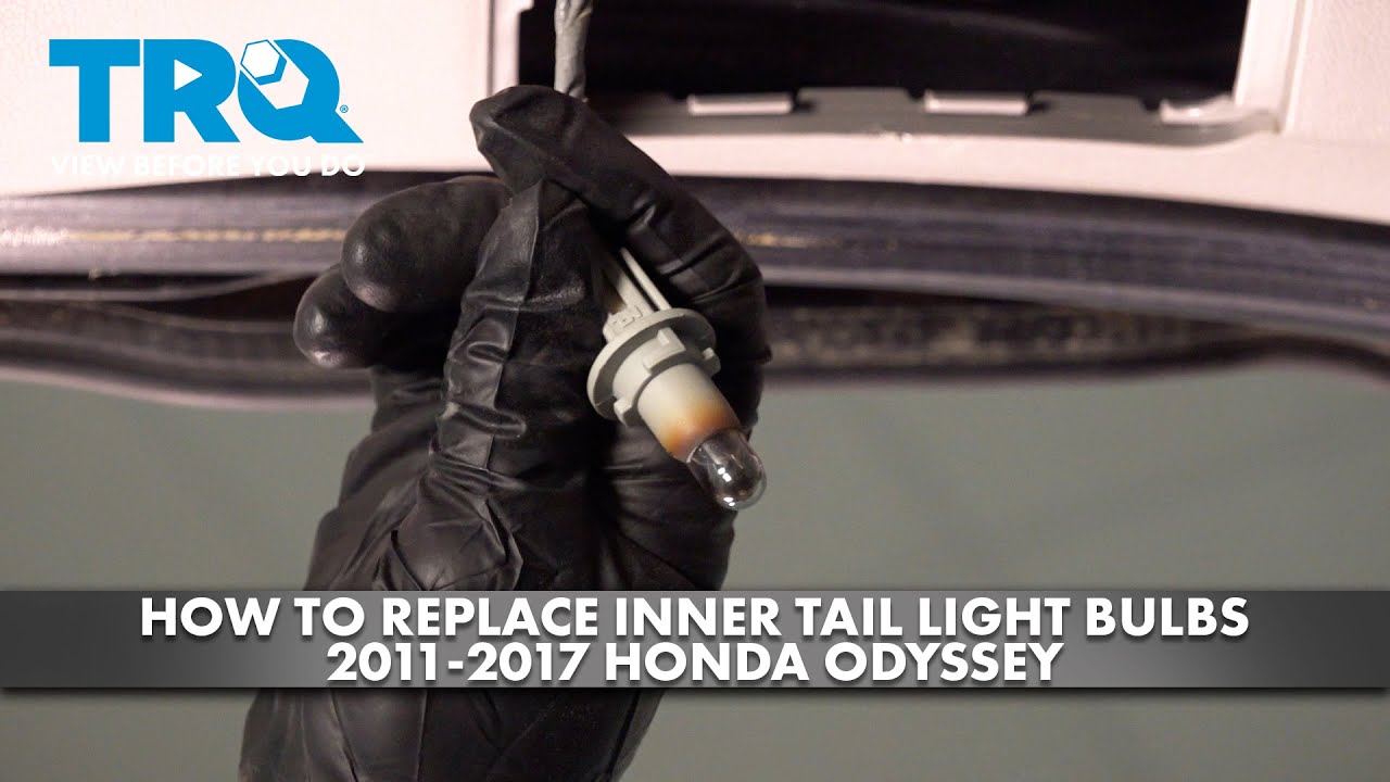 How To Replace Inner Tail Light Bulbs 2011 2017 Honda Odyssey 1a Auto