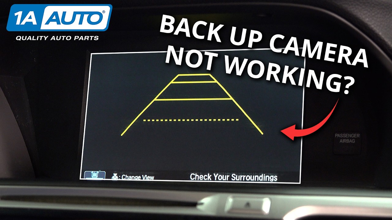 Back Up Camera Blurry Broken or Blank When Car or Truck is in Reverse ...