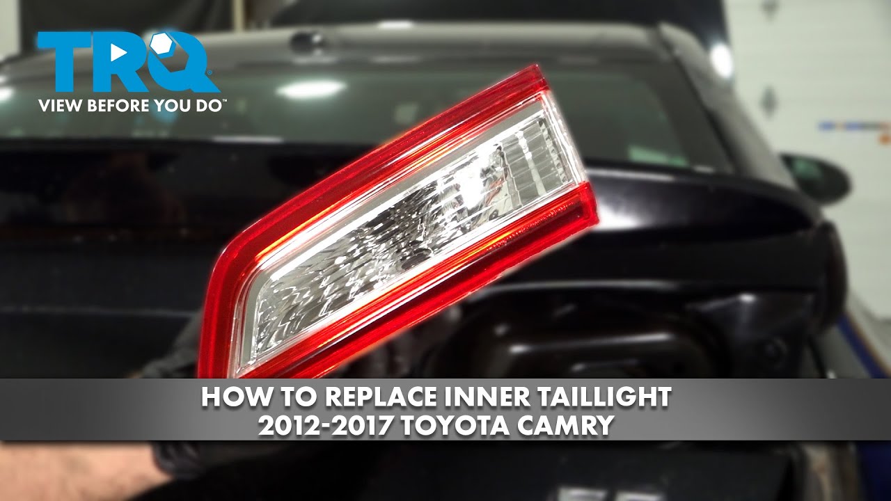 How to Replace Inner Taillight 2012-2017 Toyota Camry | 1A Auto