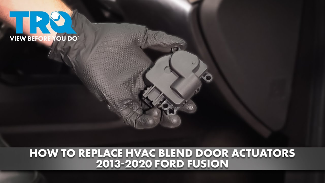 How to Replace Right Side HVAC Blend Door Actuator 2013-2020 Ford Fusion | 1A Auto