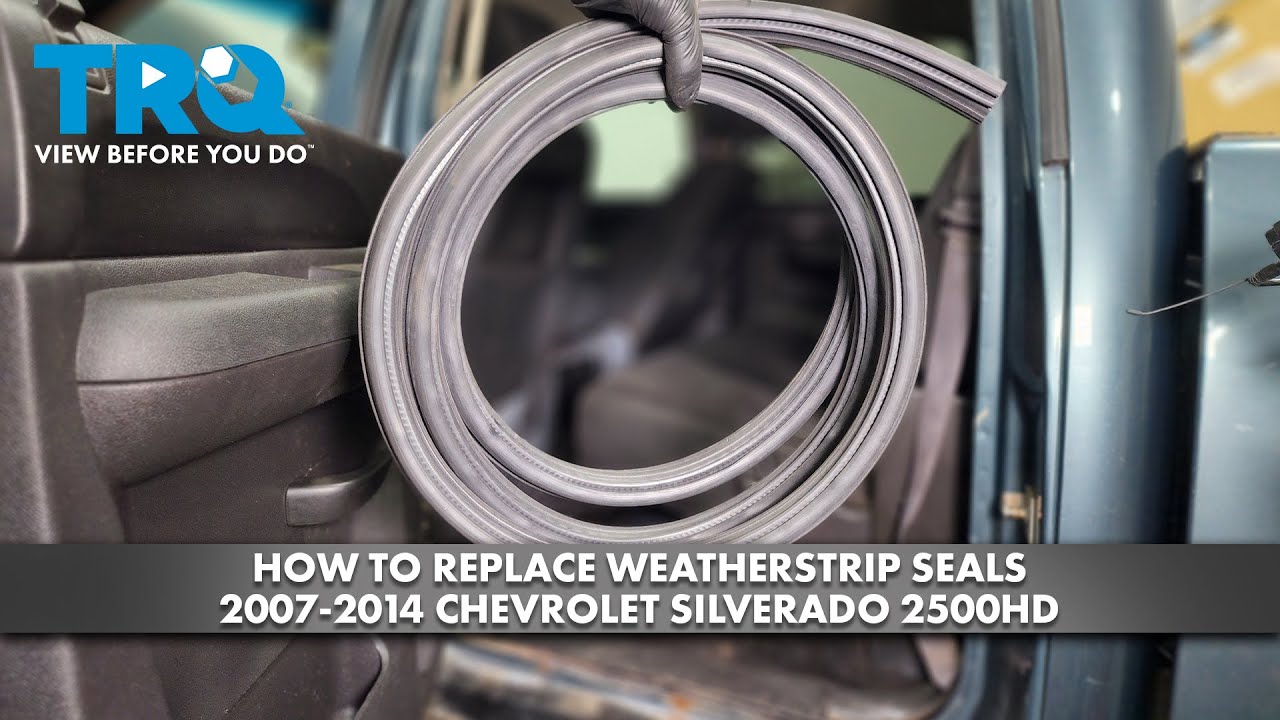 How to Replace Door Weatherstrip Seals 2007-2014 Chevrolet Silverado 2500HD | 1A Auto