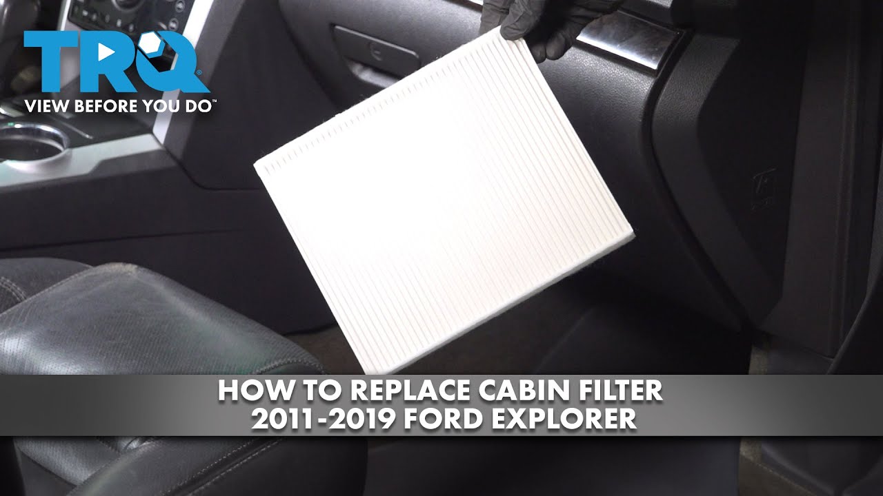 How to Replace Cabin Filter 2011-2019 Ford Explorer | 1A Auto