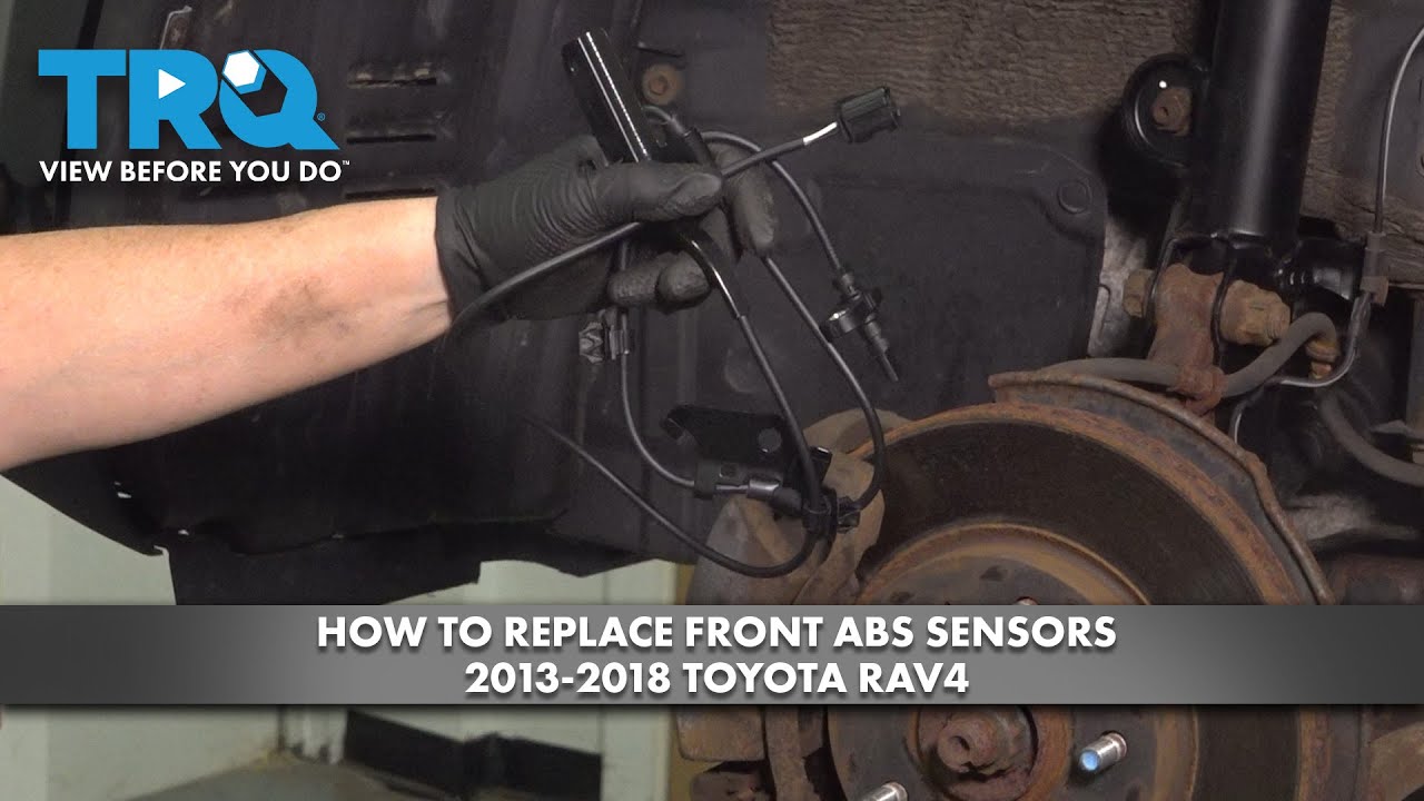How to Replace Front ABS Sensors 2013-2018 Toyota RAV4 | 1A Auto