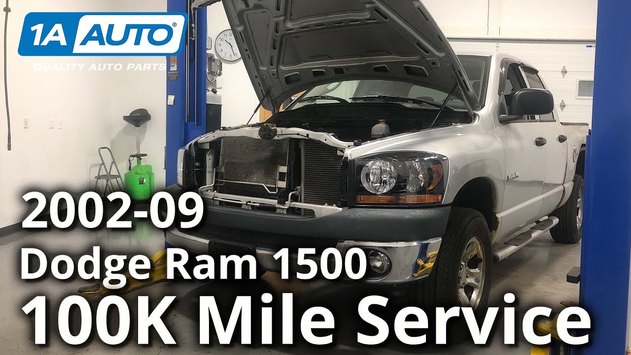 100k Mile Service Dodge Ram Truck 3rd Generation 2002-09 | 1A Auto