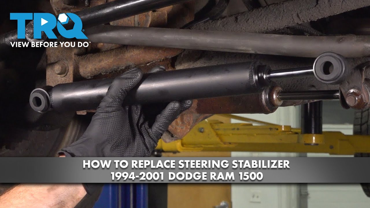 How to Replace Steering Stabilizer 1994-2001 Dodge Ram 1500 | 1A Auto
