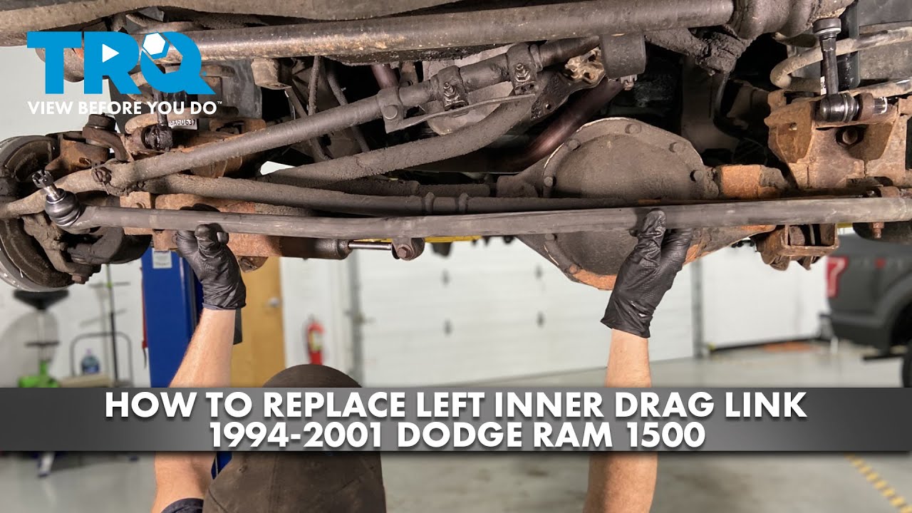 How to Replace Left Inner Drag Link 1994-2001 Dodge Ram 1500 | 1A Auto